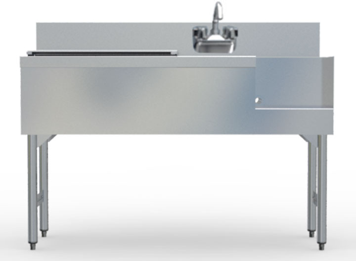 LaCrosse Cooler Ice Chest Station w/Built-In Blender Shelf